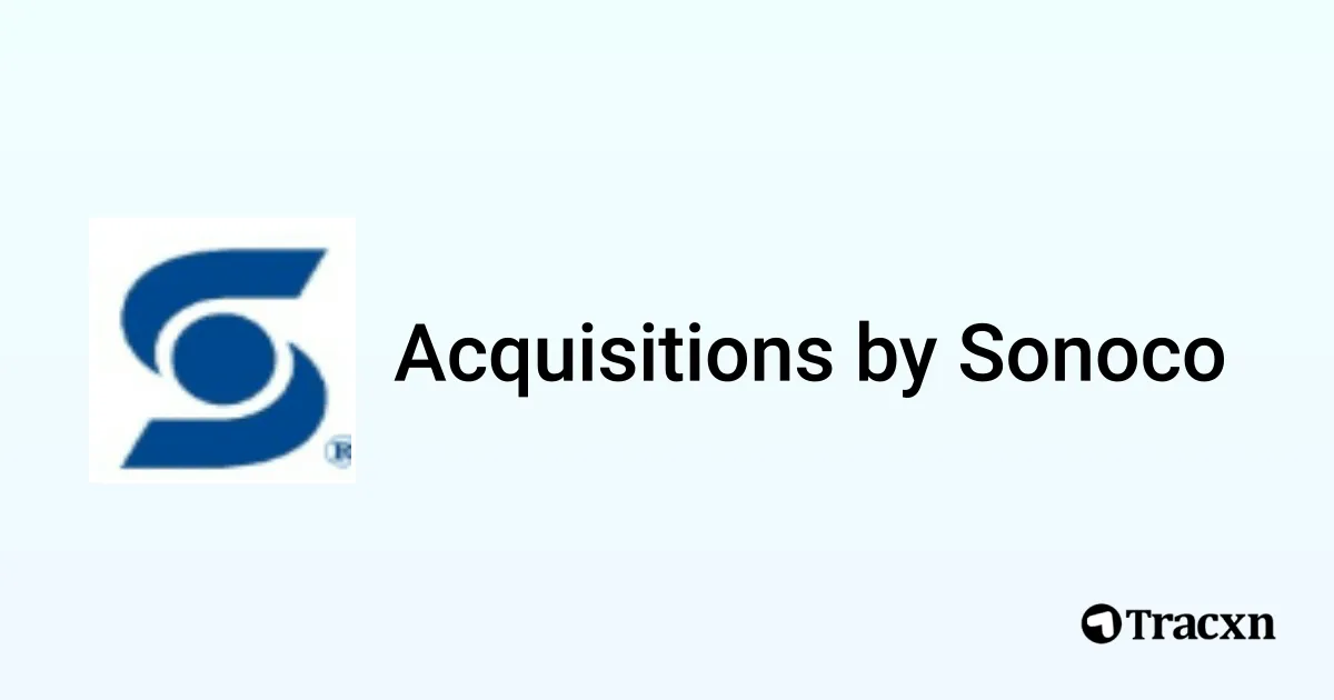 List of 15 Acquisitions by Sonoco (Jan 2026) - Tracxn