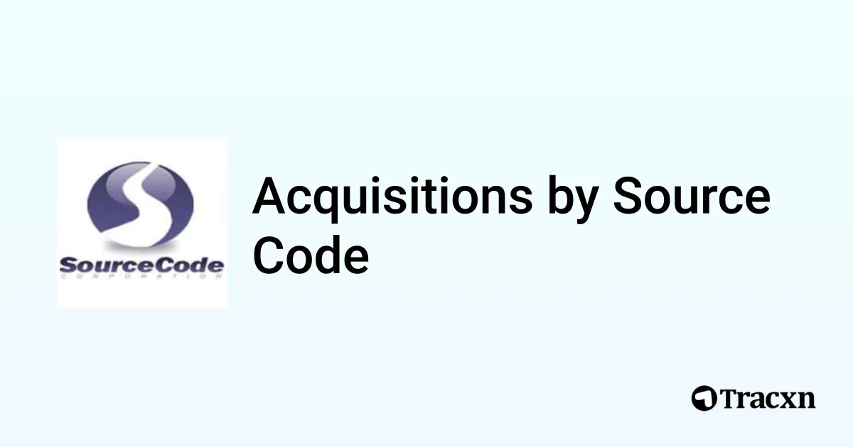 List of 4 Acquisitions by Source Code (Apr 2026) - Tracxn