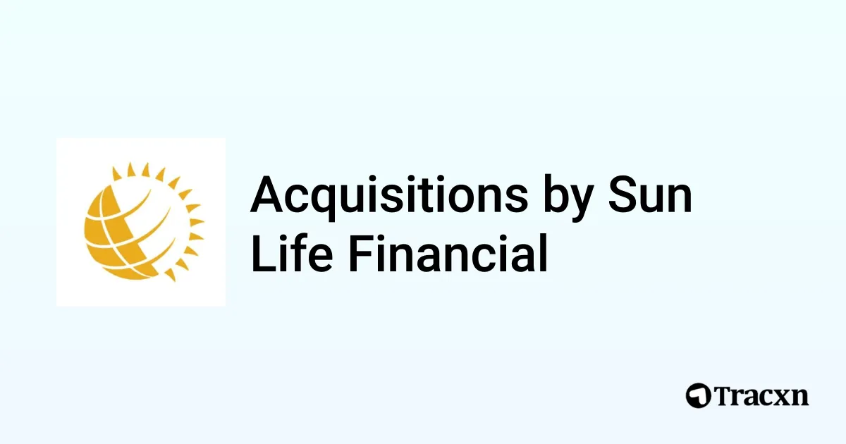 List of 15 Acquisitions by Sun Life Financial (Feb 2026) - Tracxn