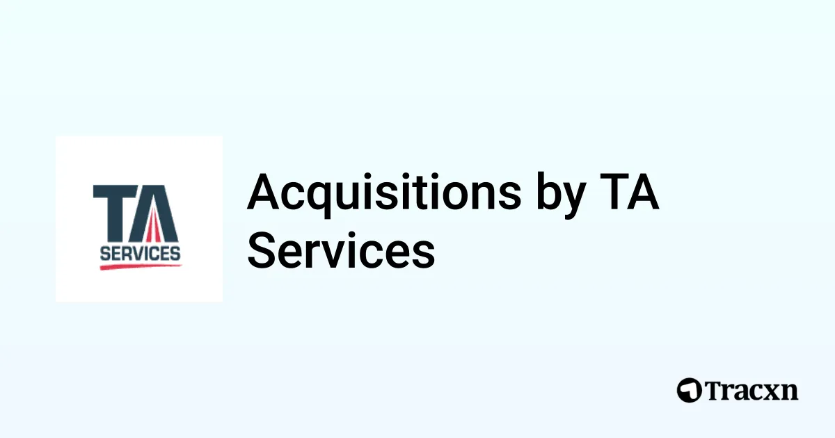 List of 4 Acquisitions by TA Services (Jan 2026) - Tracxn