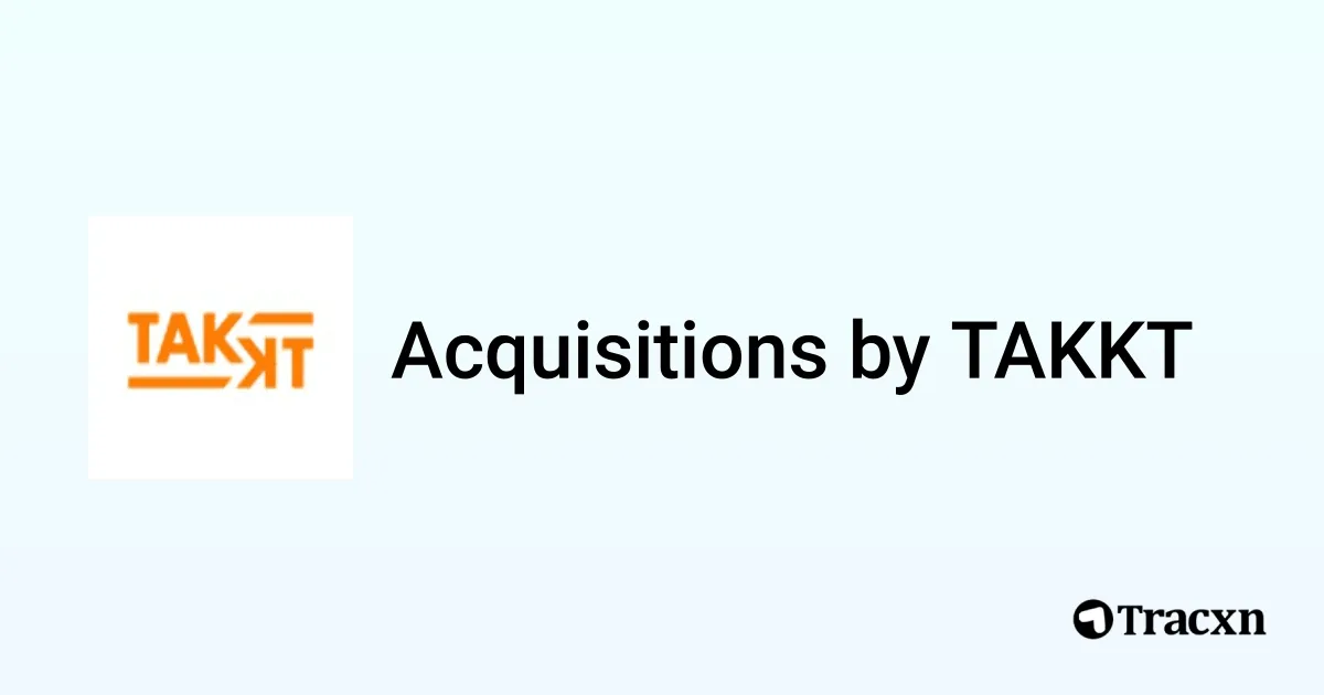 List of 5 Acquisitions by TAKKT (Apr 2026) - Tracxn