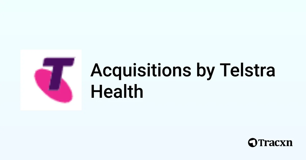 List of 6 Acquisitions by Telstra Health (Jan 2026) - Tracxn