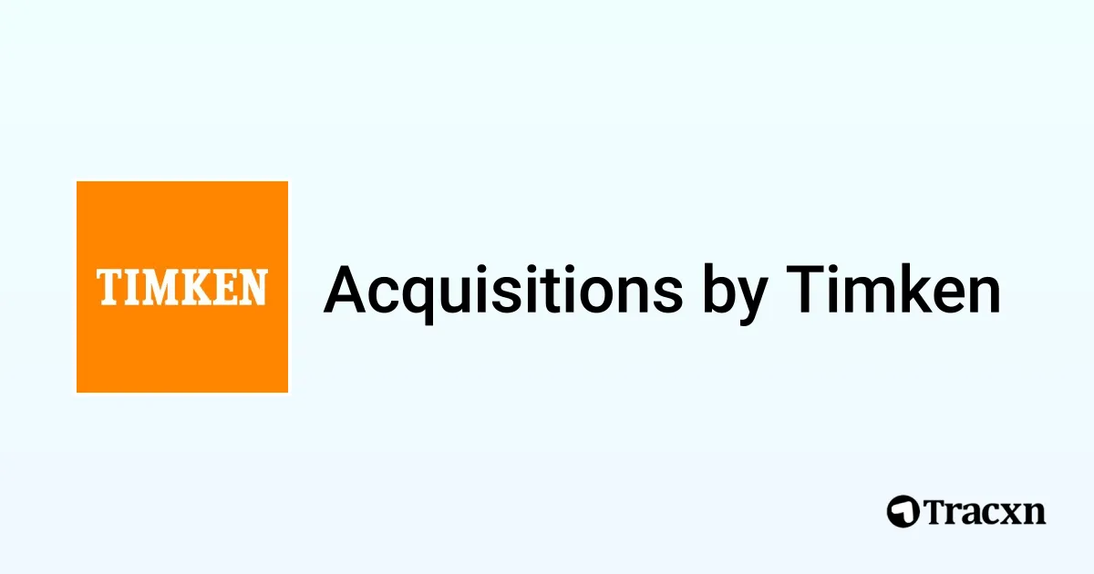 List of 32 Acquisitions by Timken (Apr 2026) - Tracxn