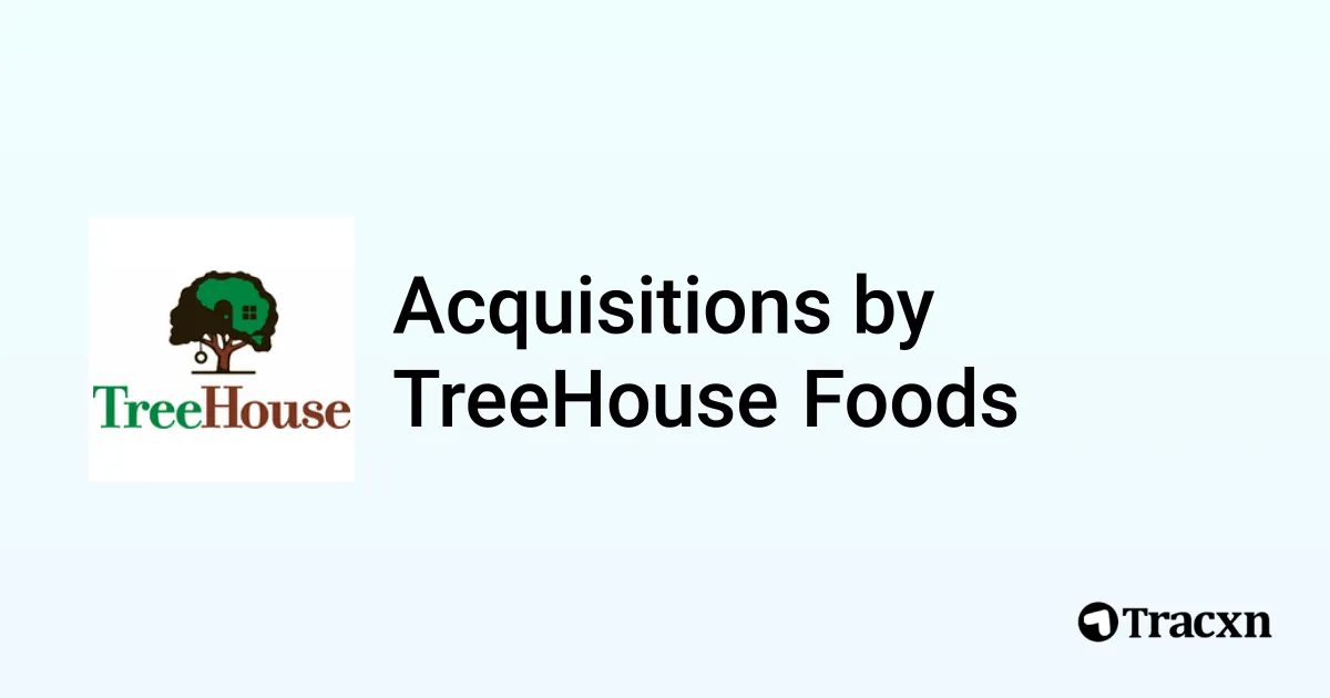 List of 12 Acquisitions by TreeHouse Foods (Oct 2025) - Tracxn