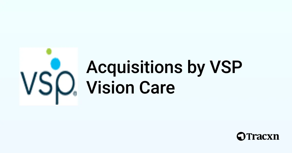 List of 12 Acquisitions by VSP Vision Care (Sep 2025) - Tracxn