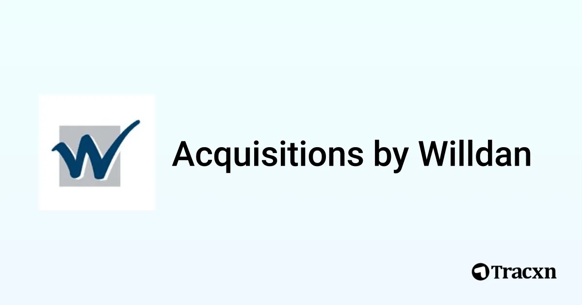 List of 10 Acquisitions by Willdan (Sep 2025) - Tracxn