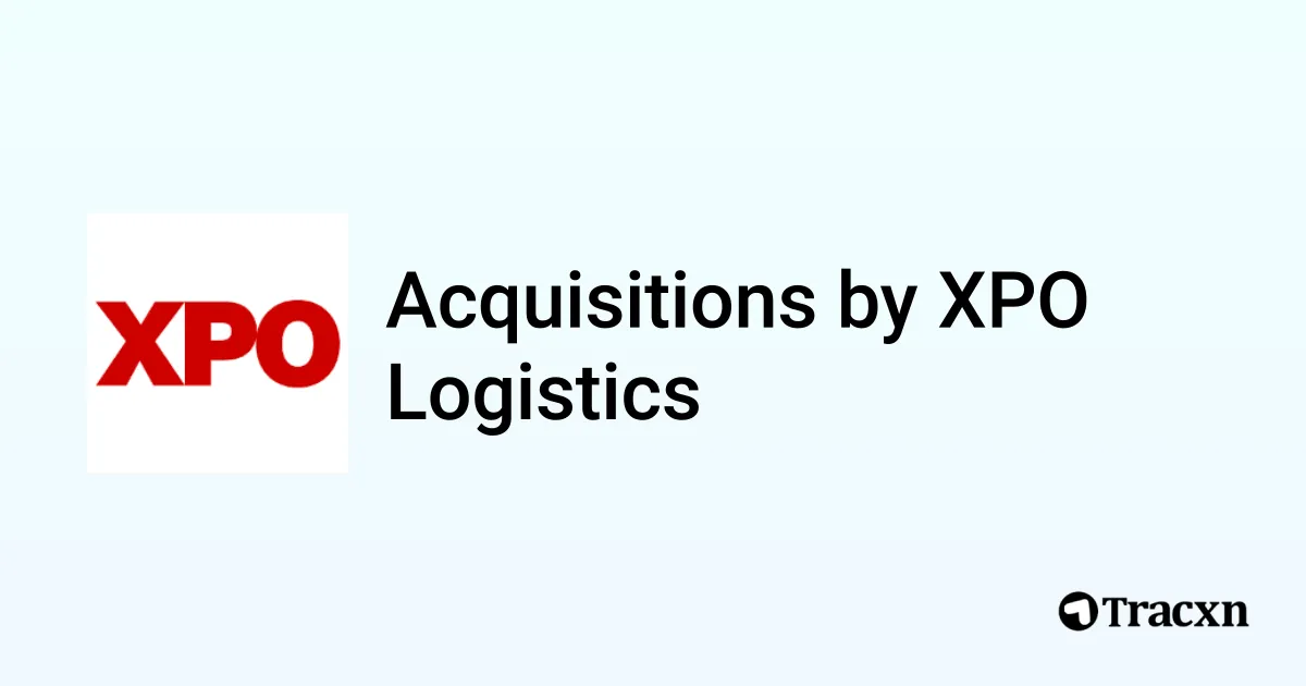 List of 7 Acquisitions by XPO Logistics (Jan 2026) - Tracxn