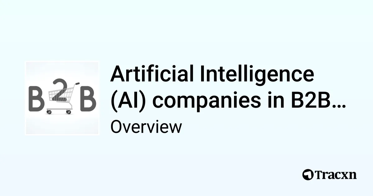 Artificial Intelligence in B2B E-Commerce in North America - 2025 Market & Investment Trends ...