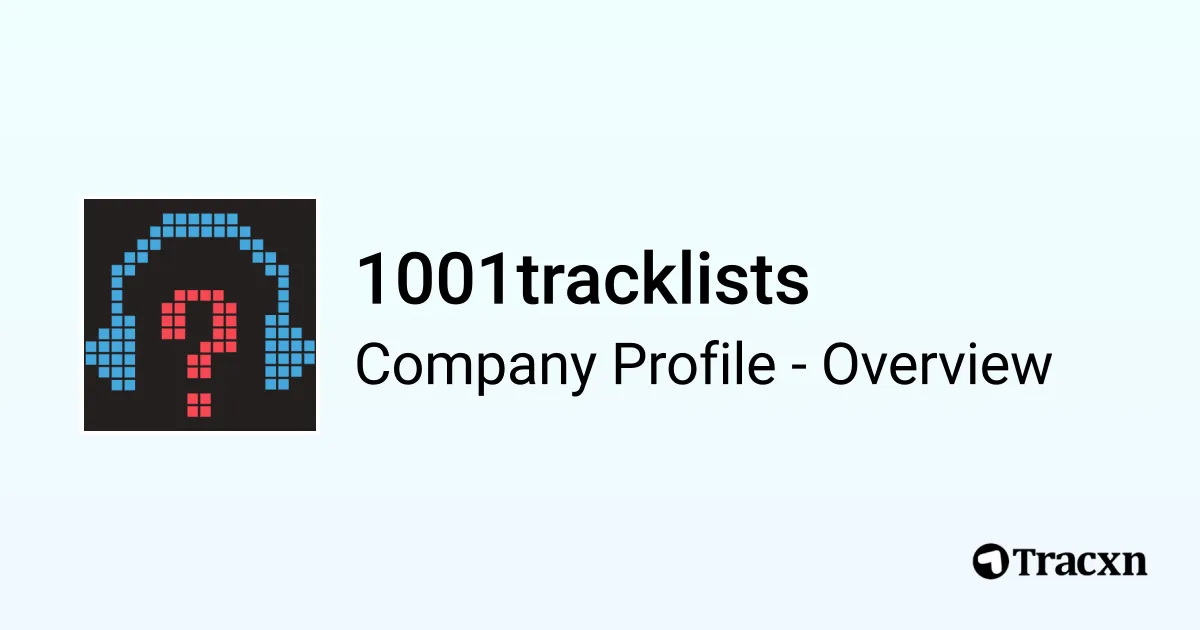 1001tracklists - 2026 Company Profile, Team & Competitors - Tracxn