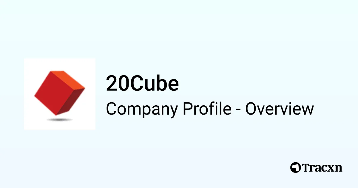 20Cube - 2026 Company Profile, Team, Funding, Competitors & Financials ...