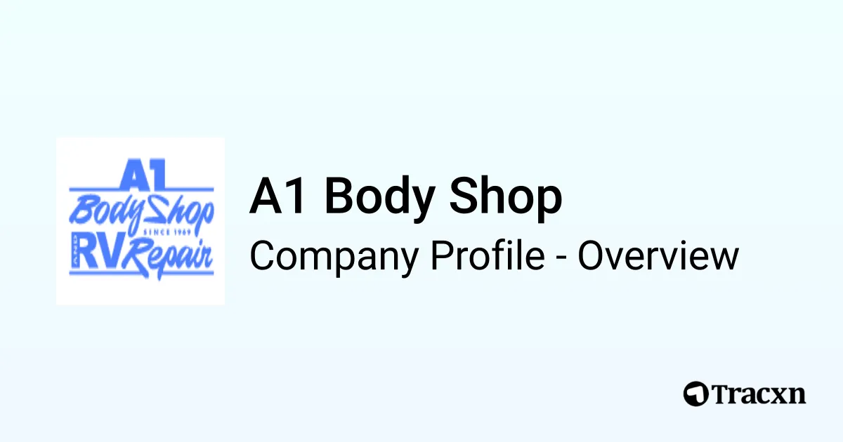 A1 Body Shop - 2025 Company Profile & Competitors - Tracxn