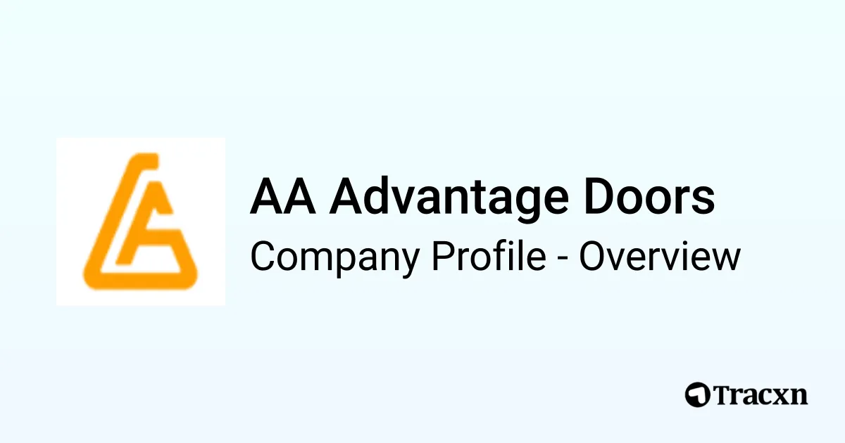 AA Advantage Doors - 2025 Company Profile & Competitors - Tracxn