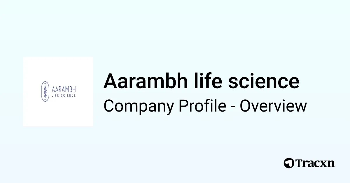 Aarambh life science - 2025 Company Profile & Competitors - Tracxn