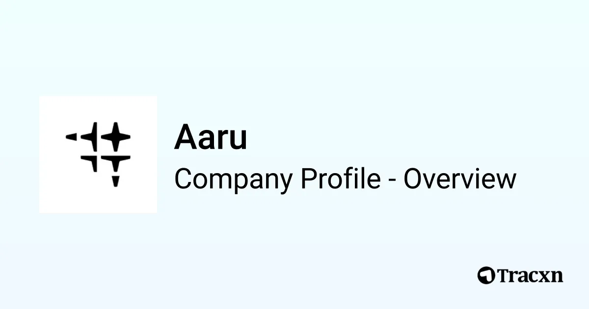 Aaru - 2025 Company Profile, Funding & Competitors - Tracxn