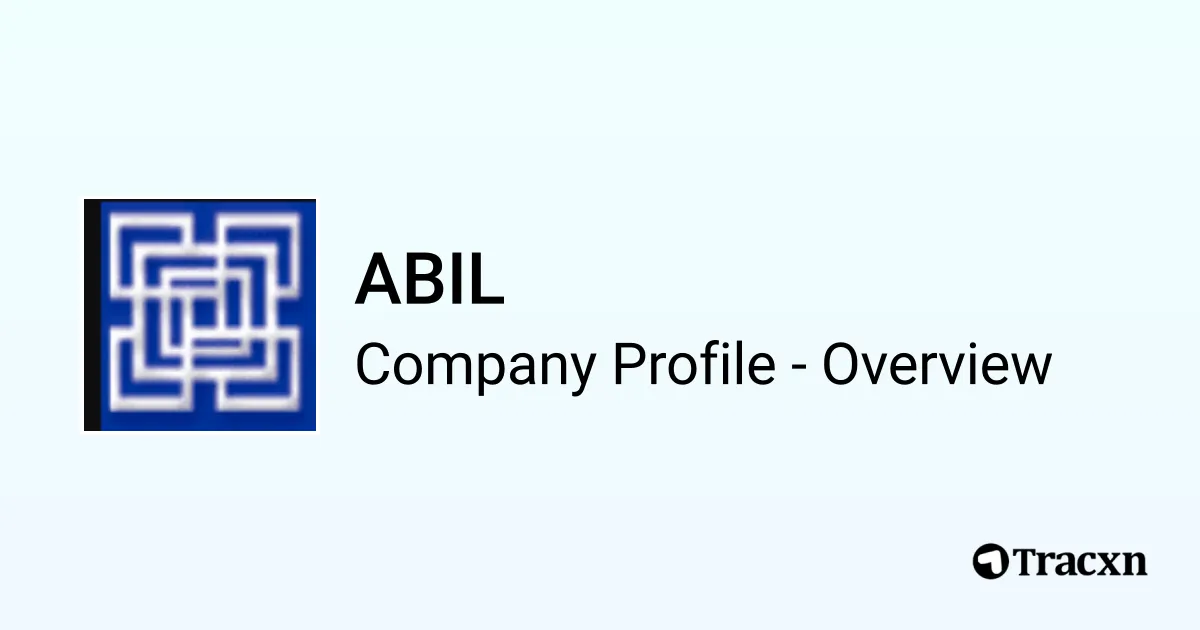 ABIL - 2025 Company Profile & Competitors - Tracxn