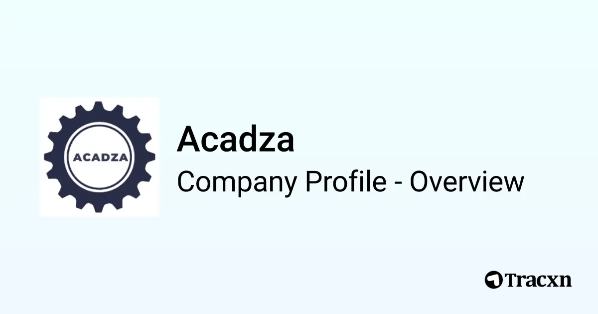 Acadza - 2026 Company Profile, Team, Funding, Competitors & Financials ...
