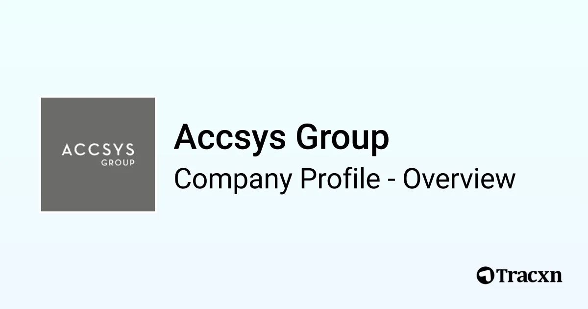 Accsys Group - 2025 Company Profile, Funding & Competitors - Tracxn