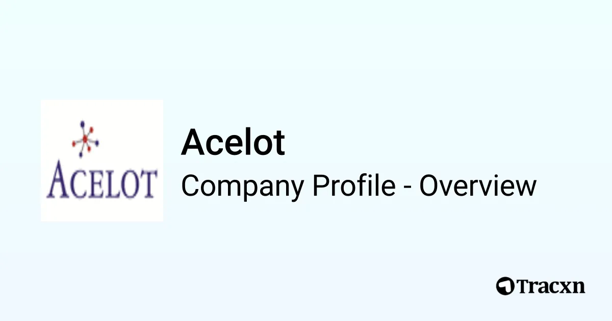 Acelot - 2025 Company Profile, Team, Funding & Competitors - Tracxn