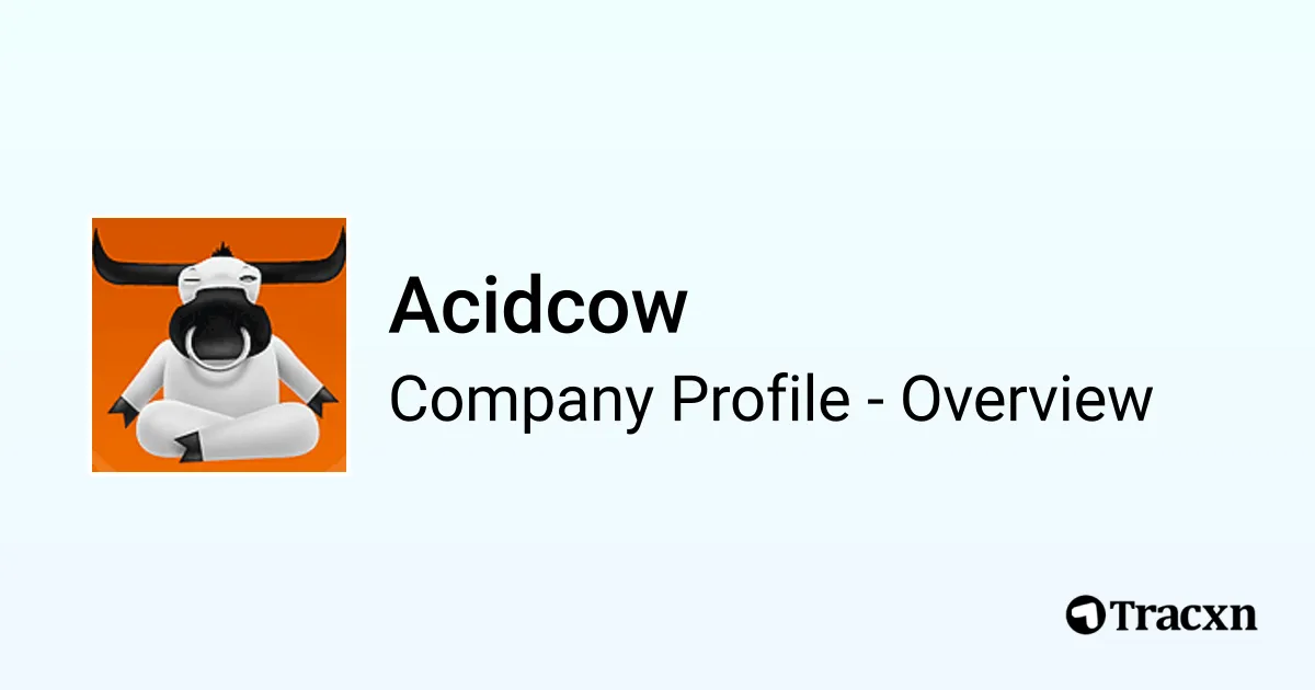 Acidcow - 2026 Company Profile & Competitors - Tracxn