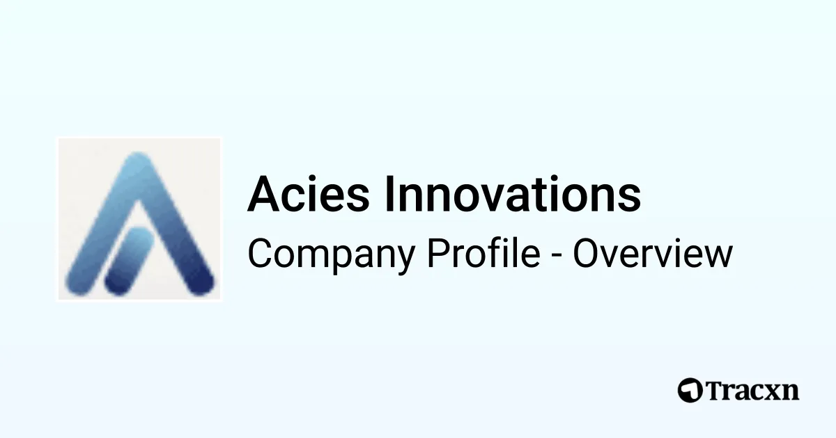 Acies Innovations - 2025 Company Profile & Competitors - Tracxn