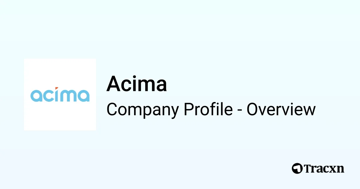 Acima - 2026 Company Profile & Competitors - Tracxn