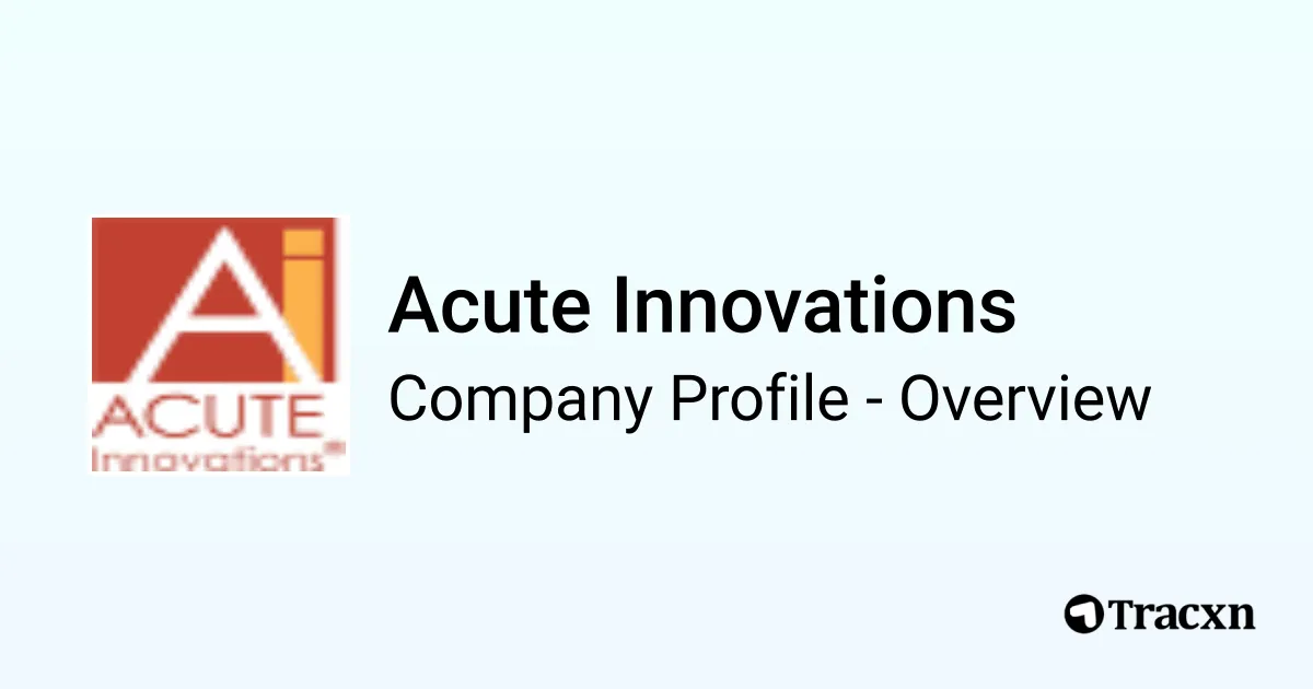 Acute Innovations - 2025 Company Profile, Team & Competitors - Tracxn