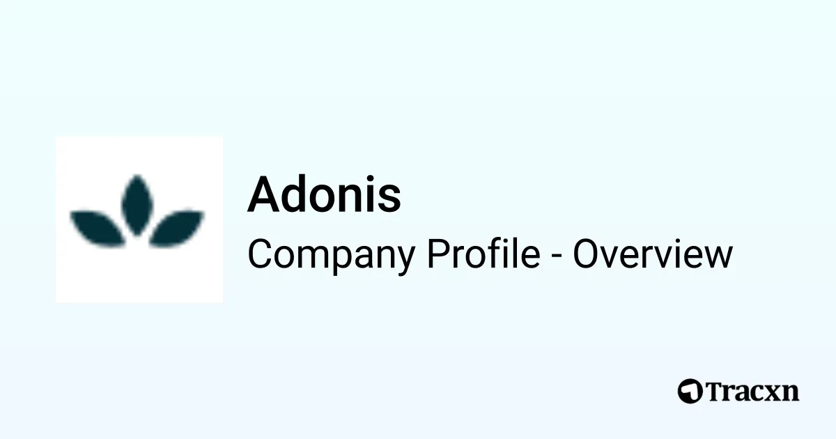Adonis - 2025 Company Profile, Team, Funding & Competitors - Tracxn