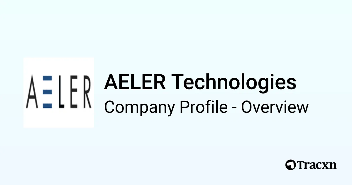 AELER Technologies - 2025 Company Profile, Team, Funding & Competitors ...