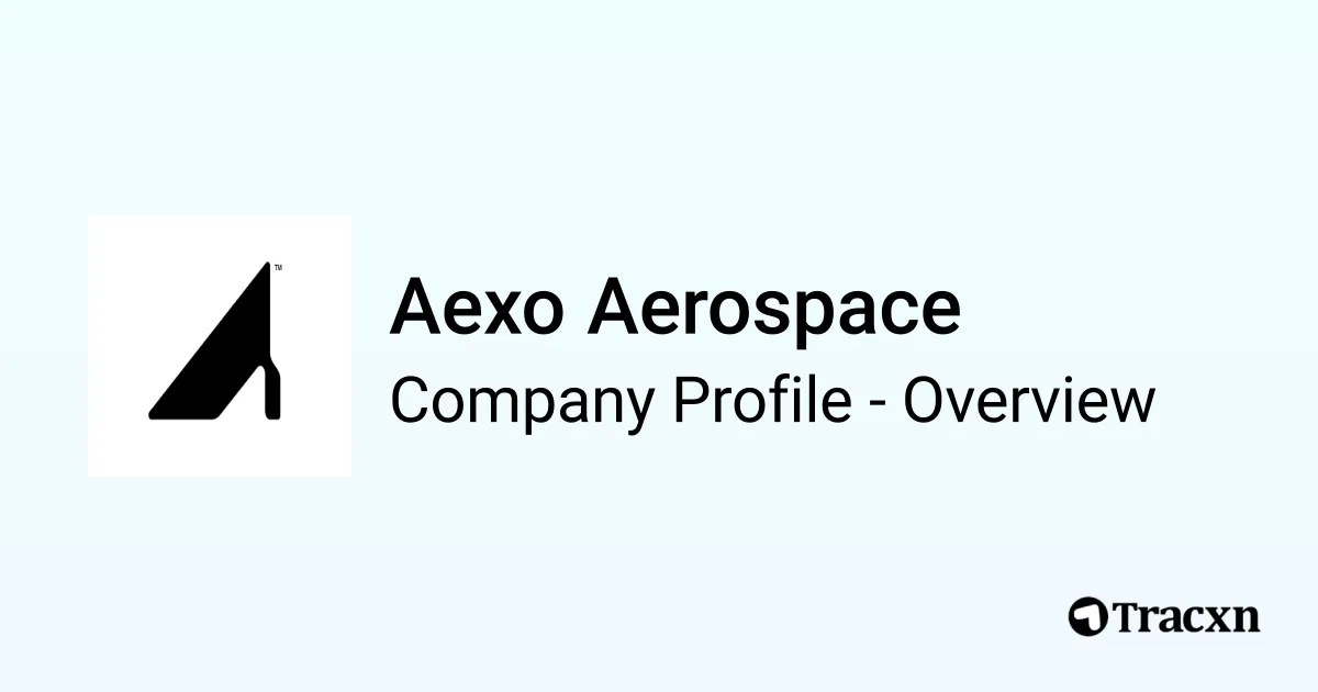 Aexo Aerospace - 2026 Company Profile, Team & Competitors - Tracxn