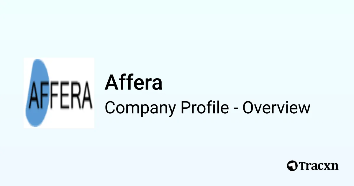 Affera - 2025 Company Profile, Team, Funding & Competitors - Tracxn