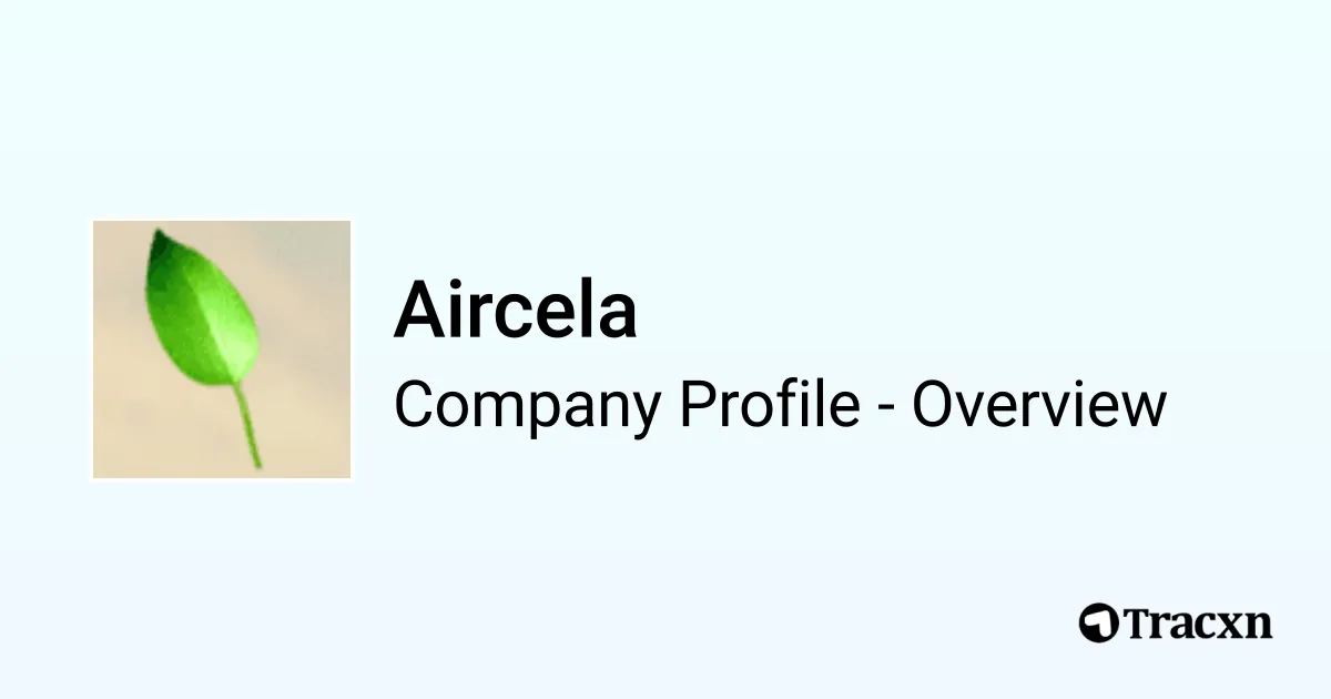 Aircela - 2026 Company Profile, Team, Funding & Competitors - Tracxn