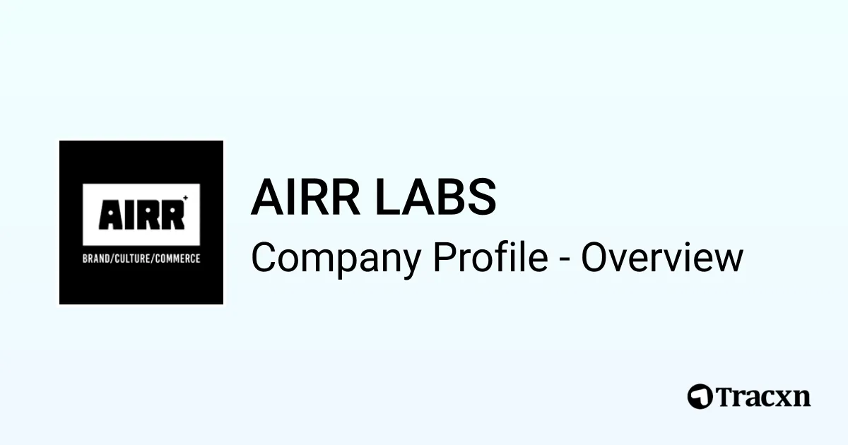 AIRR LABS - 2025 Company Profile, Team & Competitors - Tracxn