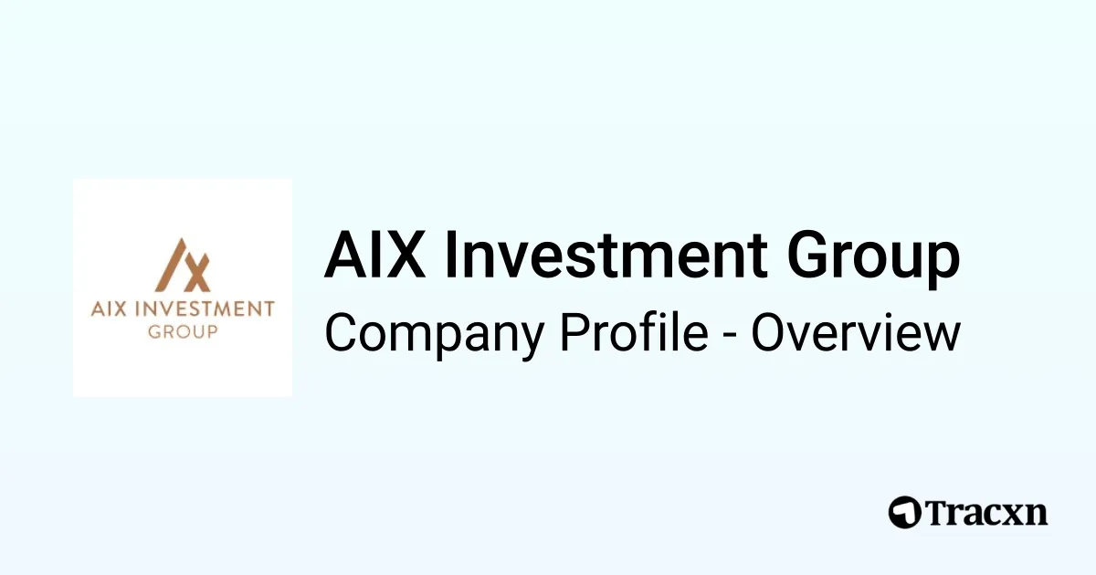 AIX Investment Group - 2025 Company Profile & Competitors - Tracxn