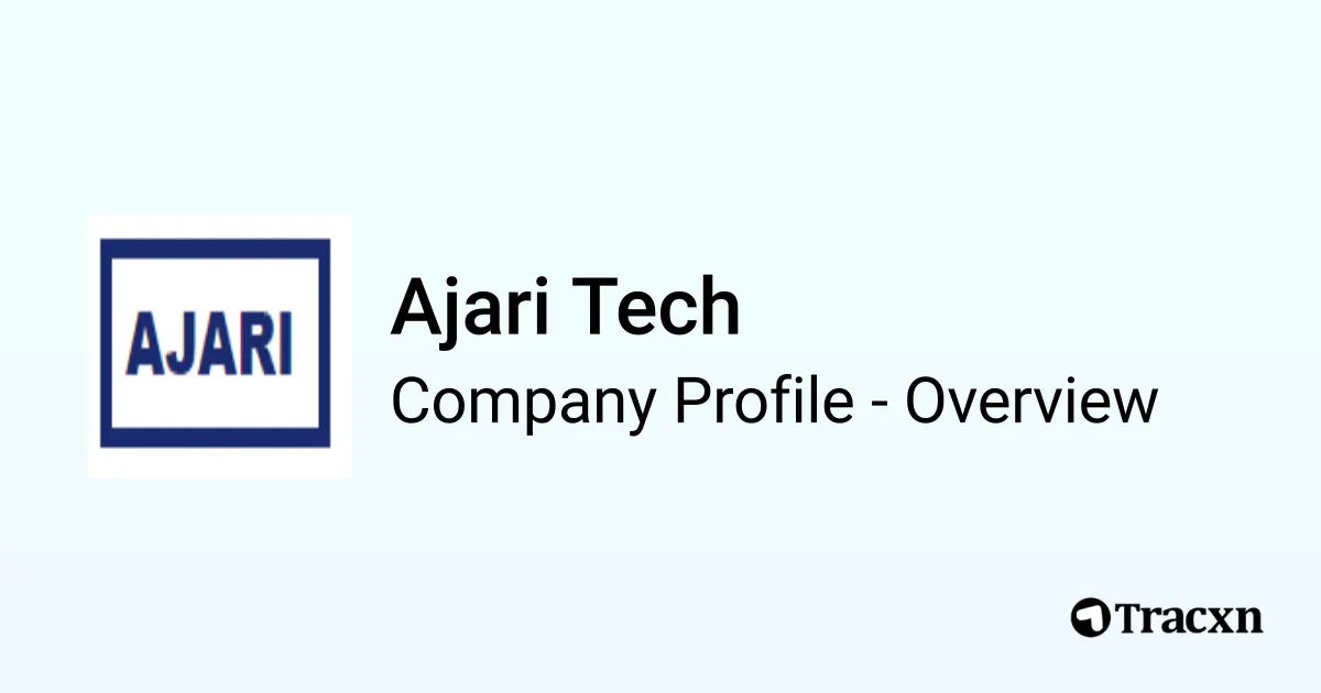 Ajari Tech - 2025 Company Profile & Competitors - Tracxn