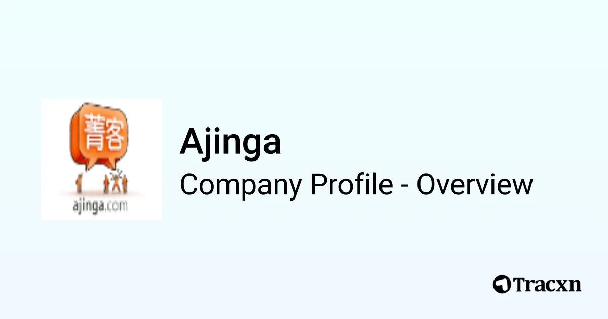 Ajinga - 2025 Company Profile, Team, Funding & Competitors - Tracxn