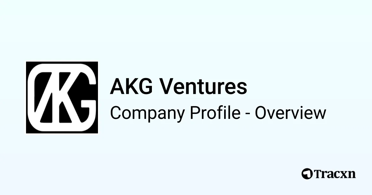 AKG Ventures - 2025 Company Profile & Team - Tracxn