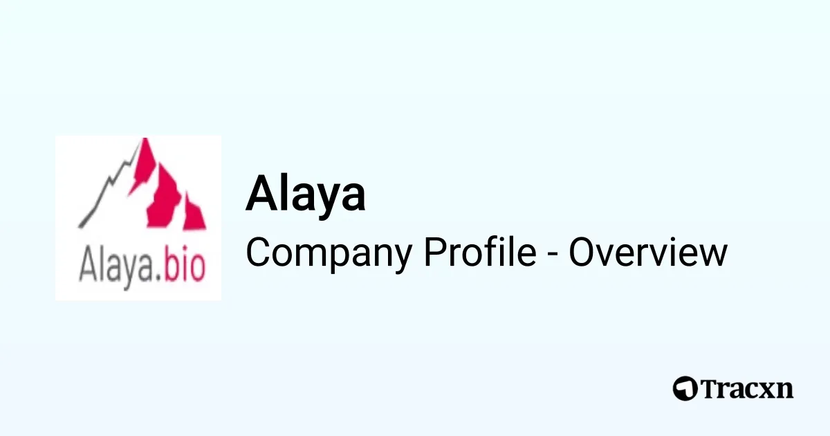 Alaya - 2025 Company Profile, Team & Competitors - Tracxn