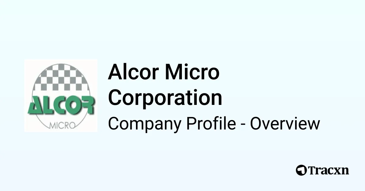 Alcor Micro Corporation - 2025 Company Profile, Team, Funding ...