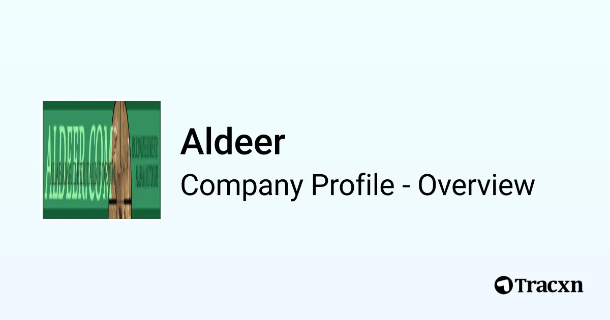 Aldeer - 2025 Company Profile & Competitors - Tracxn