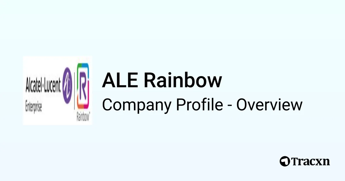 ALE Rainbow - 2025 Company Profile & Competitors - Tracxn