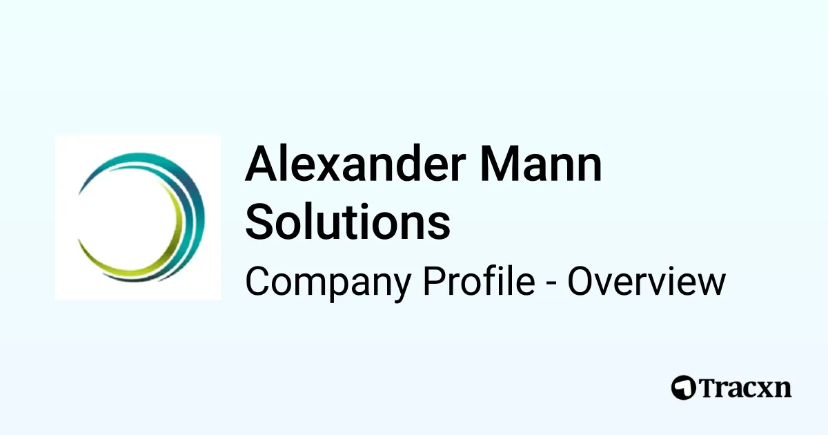 Alexander Mann Solutions - 2026 Company Profile, Team, Funding ...