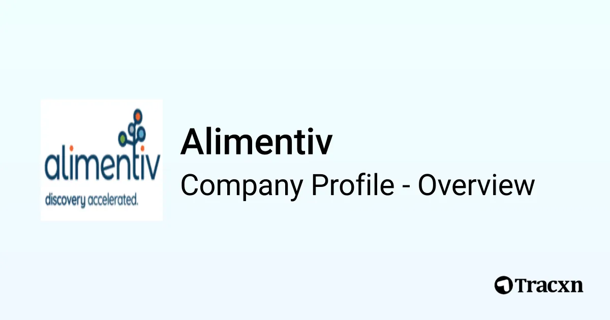 Alimentiv - 2026 Company Profile, Team & Competitors - Tracxn