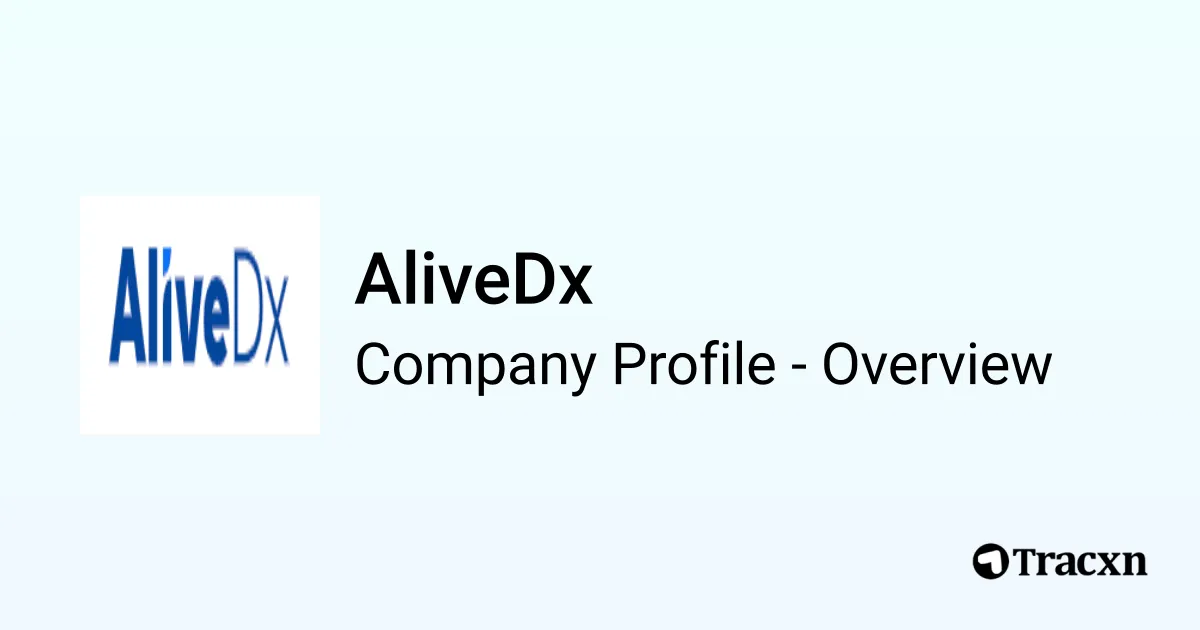 AliveDx - 2026 Company Profile, Team & Competitors - Tracxn