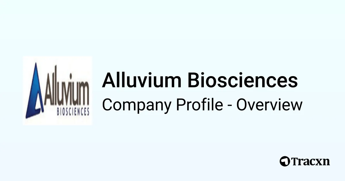 Alluvium Biosciences - 2025 Company Profile, Team, Funding & Competitors - Tracxn