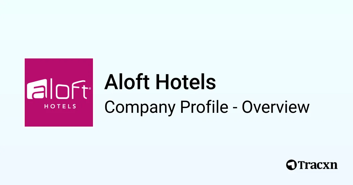 Aloft Hotels - 2026 Company Profile, Team, Funding & Competitors - Tracxn