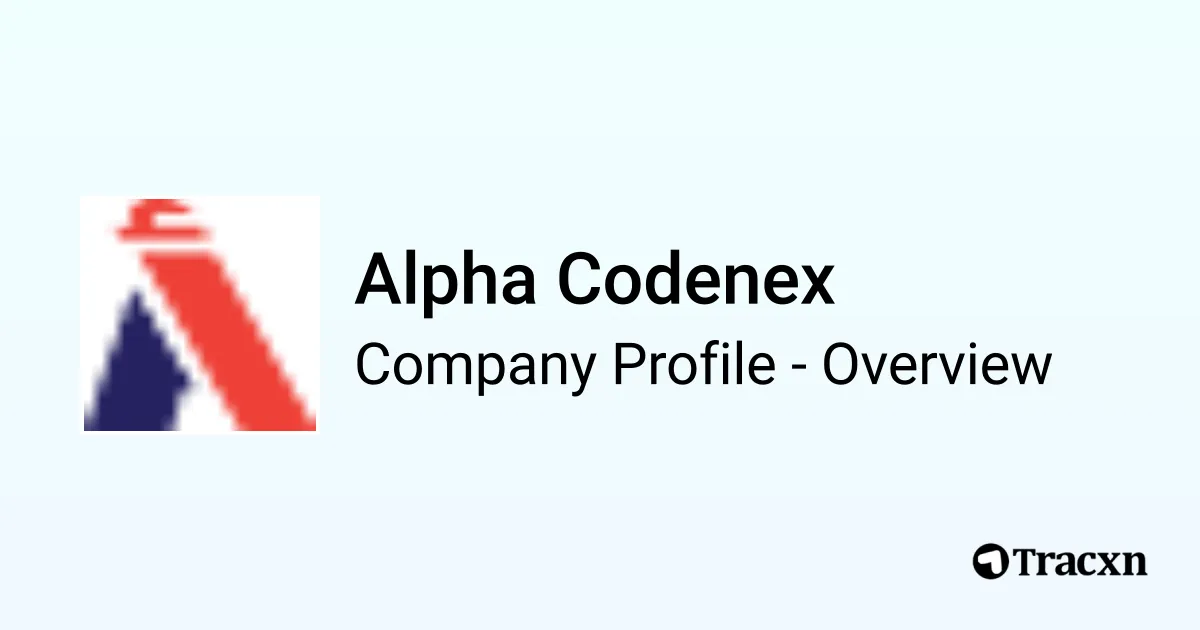 Alpha Codenex - 2025 Company Profile & Competitors - Tracxn