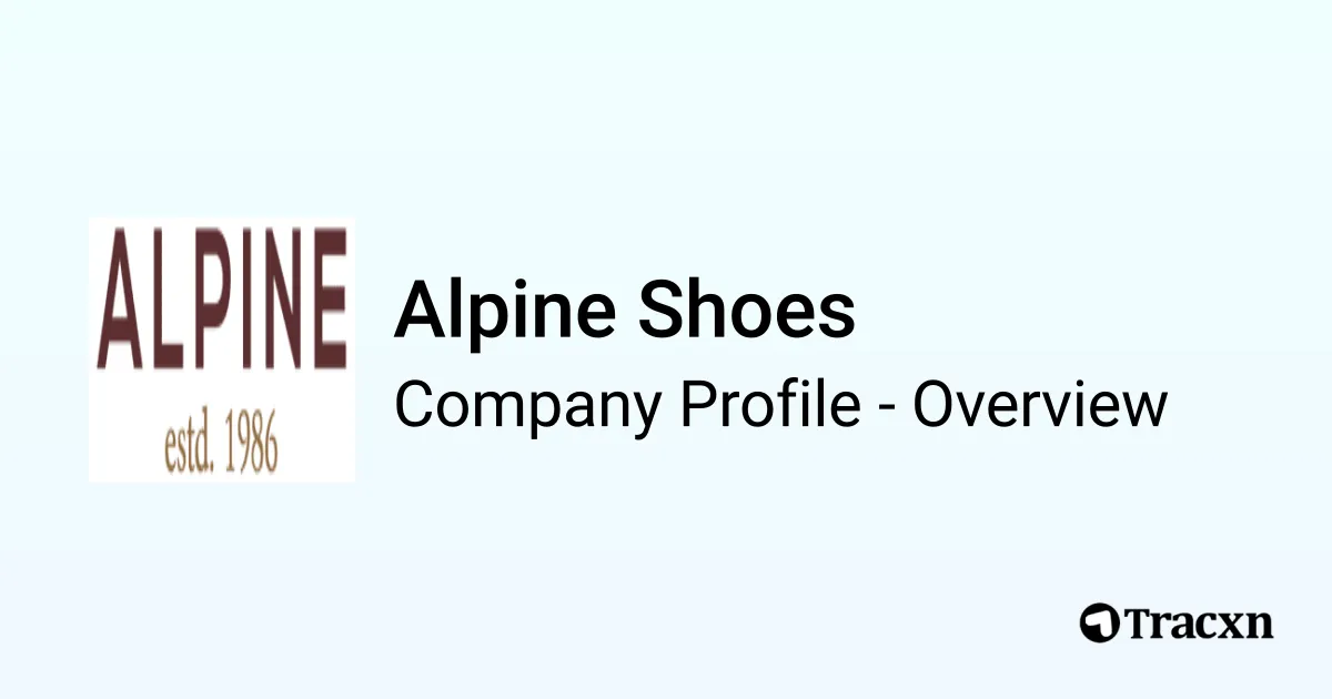 Alpine Shoes - 2026 Company Profile, Team, Competitors & Financials ...