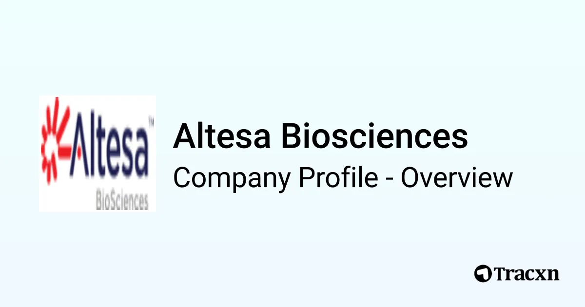 Altesa Biosciences - 2026 Company Profile, Team, Funding & Competitors ...