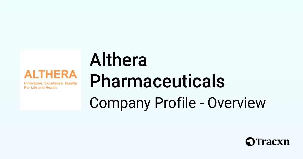 Althera Pharmaceuticals - 2025 Company Profile, Team & Competitors - Tracxn