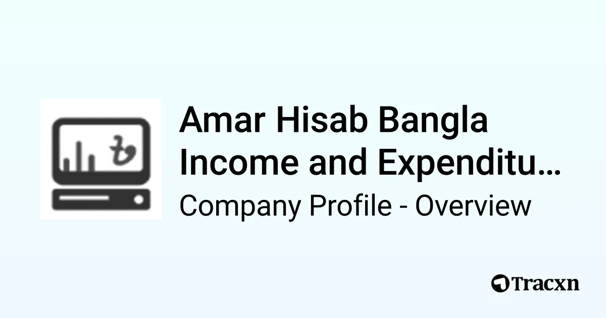 Amar Hisab Bangla Income and Expenditure software - 2025 Company ...